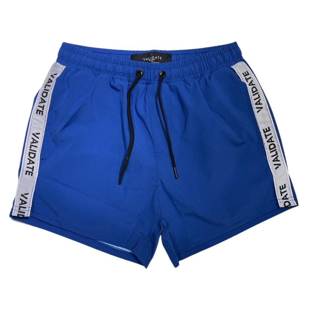 Swimwear Tape Detail Stretch Swim Shorts Validate
